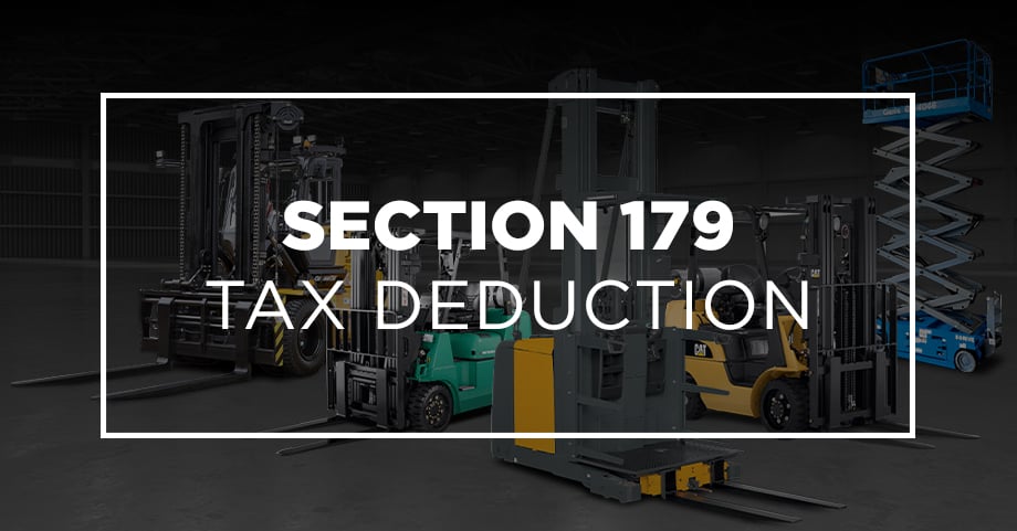Use Section 179 to Save on Taxes by Deducting New & Used Equipment ...